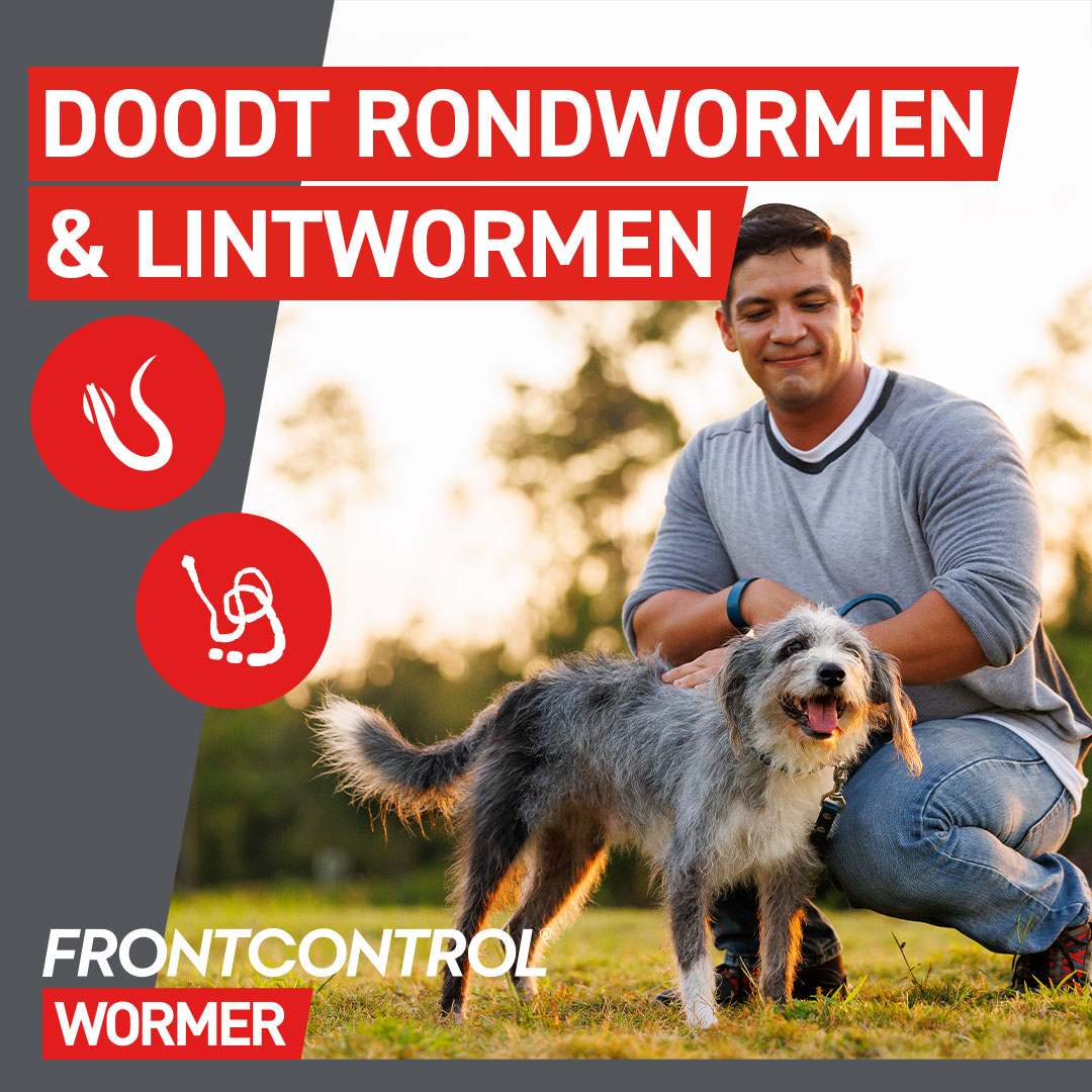 NIEUW! FRONTCONTROL WORMER is een breed spectrum ontwormingstablet ...